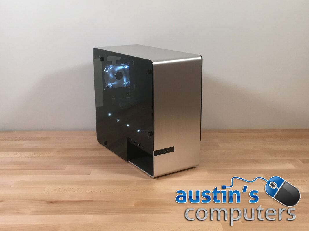 Aluminum & Tempered Glass Custom Built Desktop Computer - Austin's ...